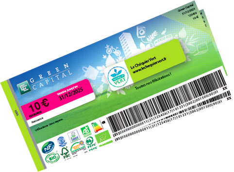 Chèque Vert 20 Euros